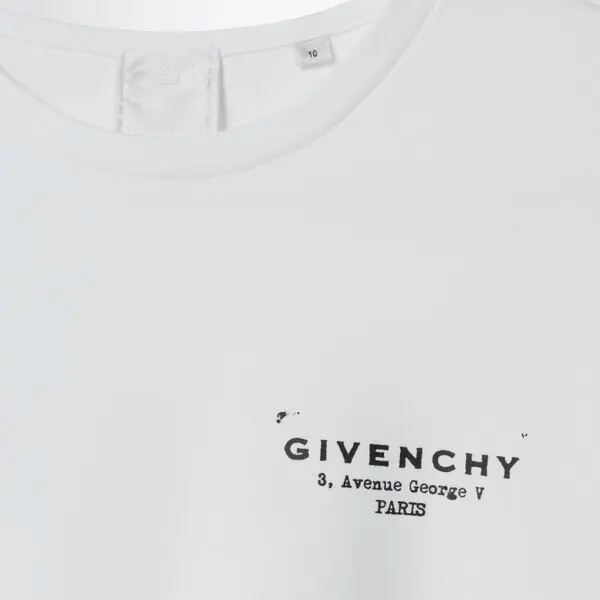 Givenchy Cropped T-shirt With Logo Print
