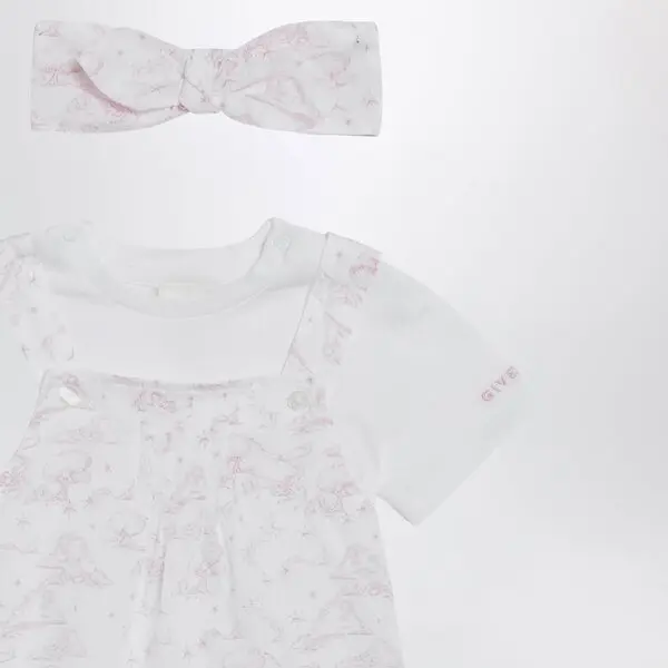 Givenchy Cotton Romper With Headband