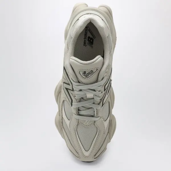 NEW BALANCE 9060 Mesh And Suede Sneakers - White