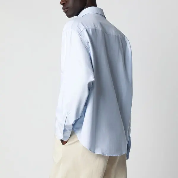 AMI Paris De Coeur Shirt By - Light Blue