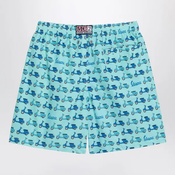 MC2 SAINT BARTH Vespa Print Swimsuit