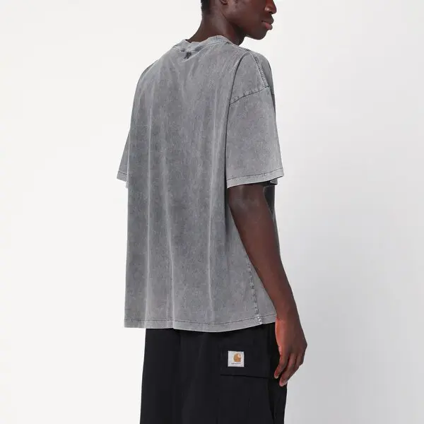 REPRESENT Vintage Gray Crew Neck T-shirt - Grey