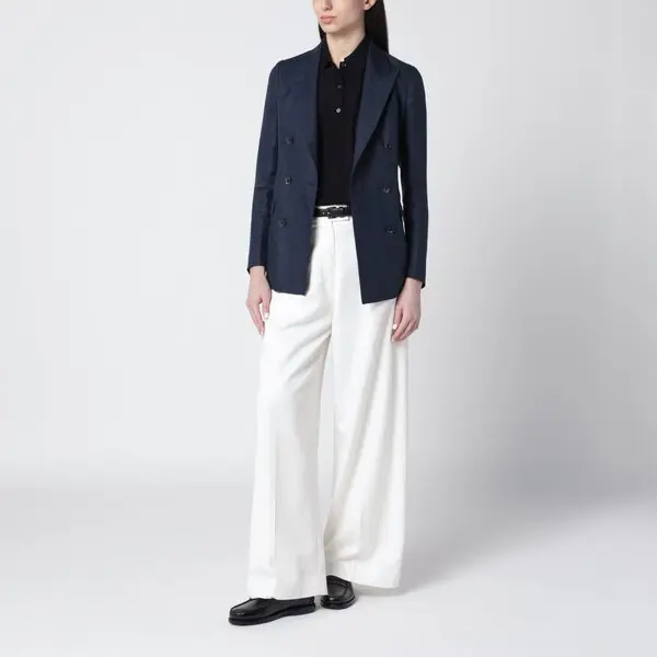 Tagliatore Double-breasted Linen Jacket