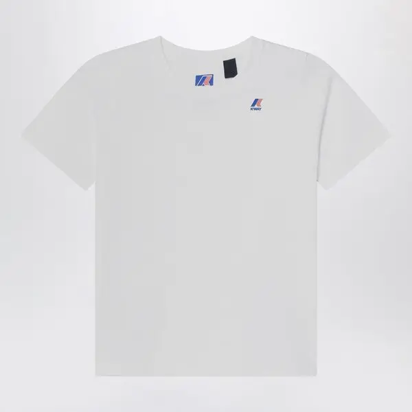 K-WAY Edouard Cotton T-shirt - White