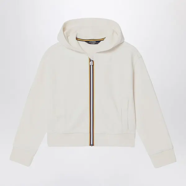 K-WAY Divine Hooded Sweatshirt - White
