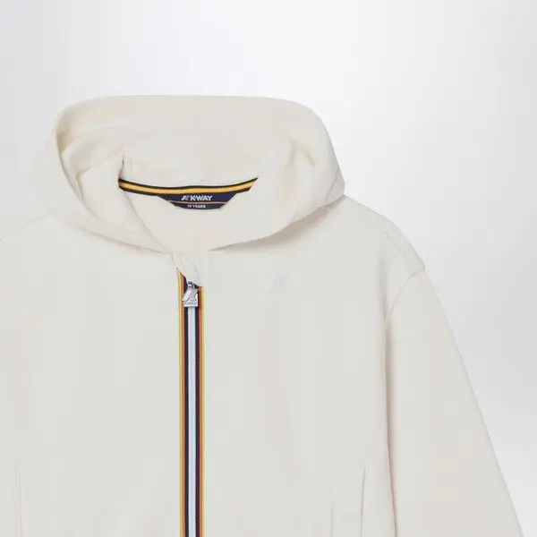 K-WAY Divine Hooded Sweatshirt - White