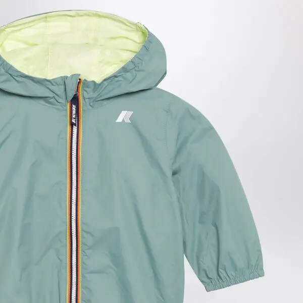 K-WAY Reversible Jacket With Fixed Hood