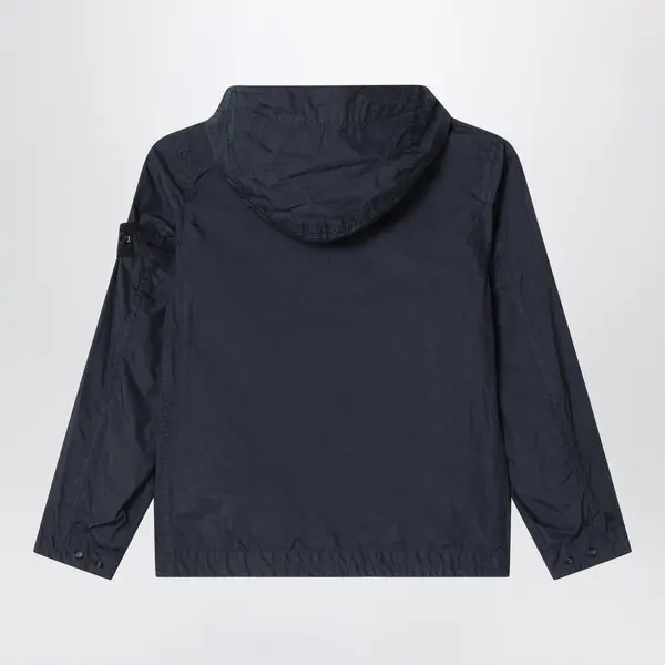 Stone Island Nylon Zip-up Jacket - Blue