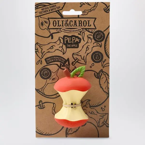 OLI & CAROL Pepa Apple Baby Teether