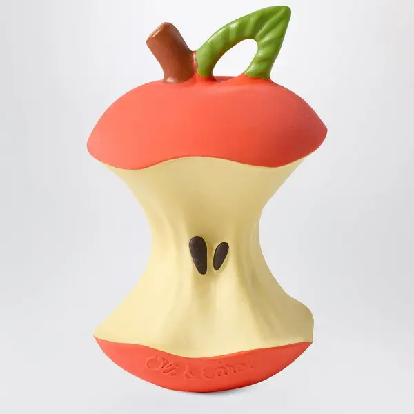 OLI & CAROL Pepa Apple Baby Teether - Red