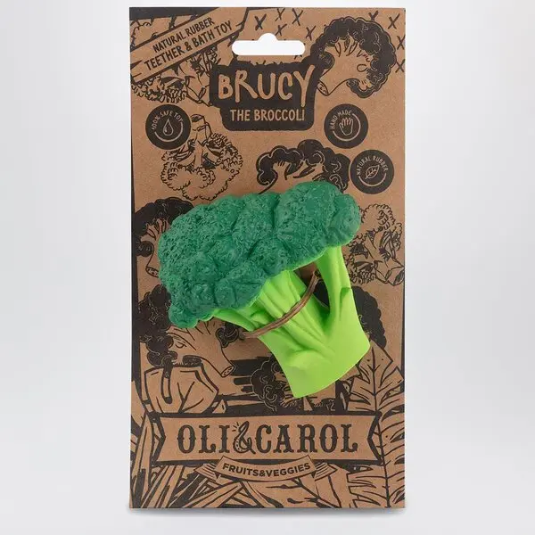 OLI & CAROL Broccoli-shaped Baby Teether