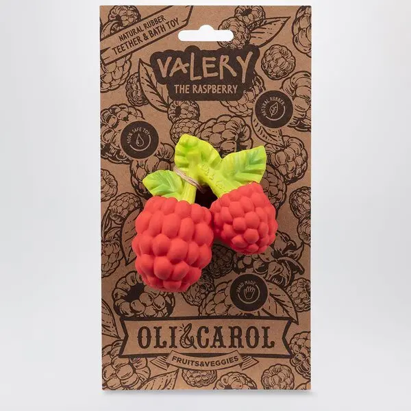OLI & CAROL Valery Raspberry Baby Teether