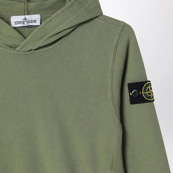Stone Island Hooded Sweatshirt - Green