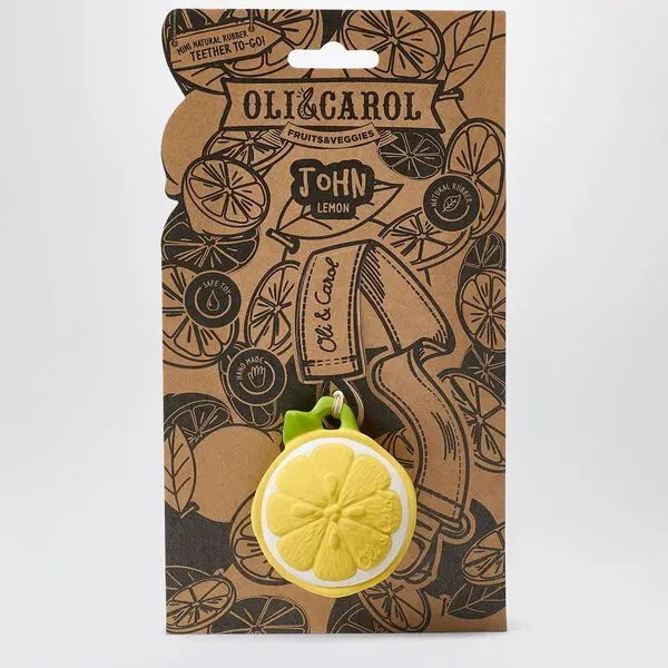OLI & CAROL Lemon Shaped Baby Teether