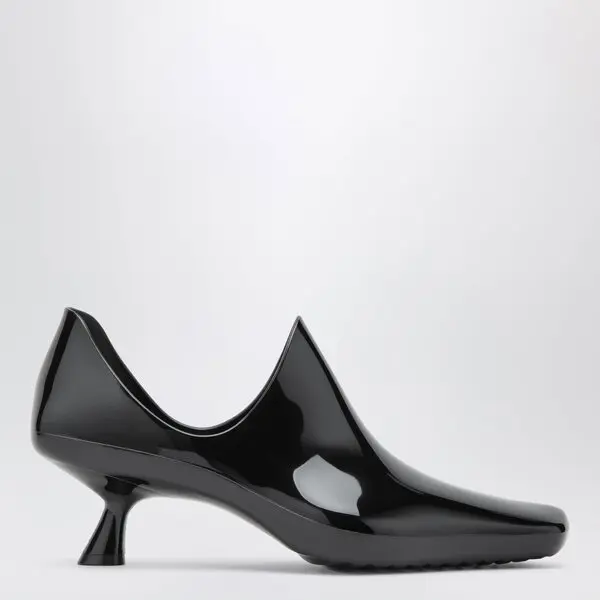 Loewe Emily Aqua Ankle Boots With Socks - Black