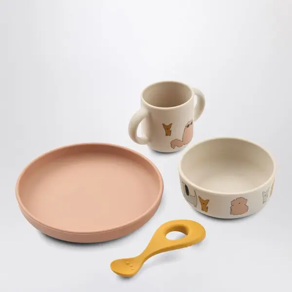 LIEWOOD Vivi Tableware Set - Pink