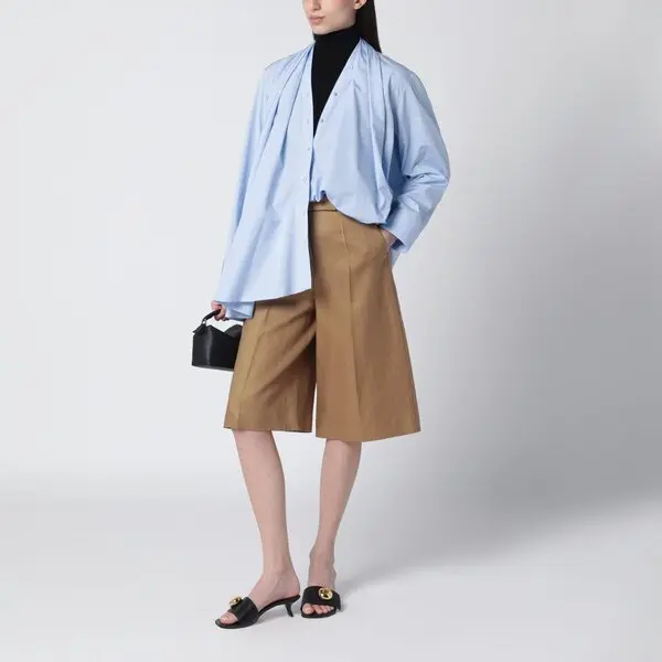 Max Mara Linen Bermuda Shorts