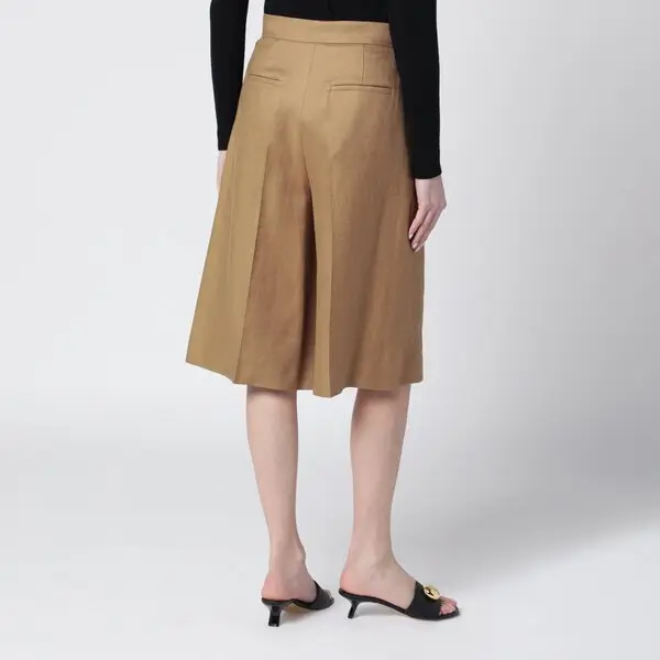 Max Mara Linen Bermuda Shorts