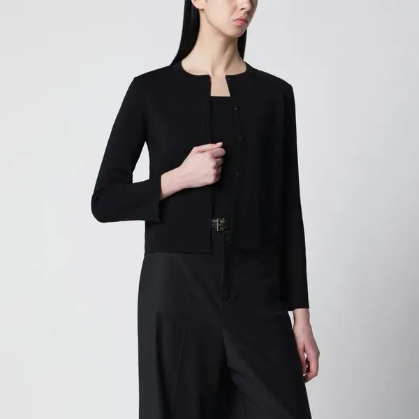 Max Mara Viscose-blend Cardigan - Black