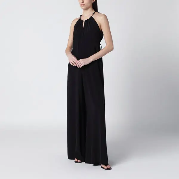 Max Mara Jersey Jumpsuit - Black