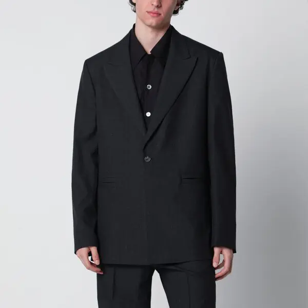 NAMACHEKO Single-breasted Jacket Pattern In Wool