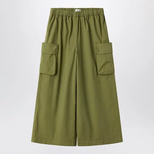 IL GUFO Palazzo Pants - Green