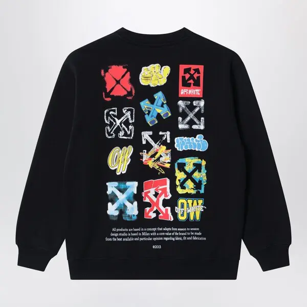 OFF-WHITE™ Sweatshirt With Logo Print