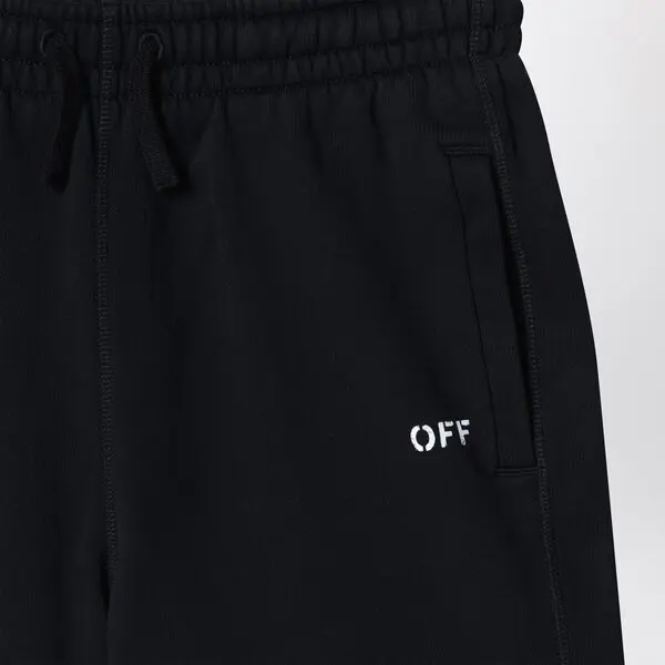 OFF-WHITE™ Logo Print Cotton Shorts
