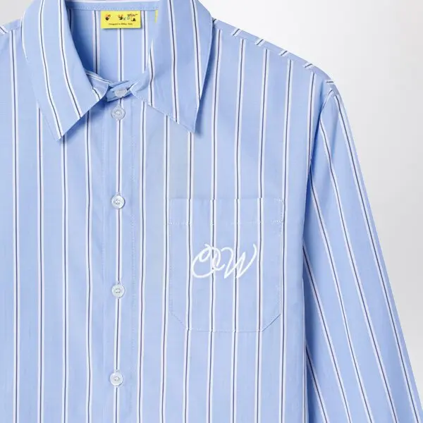 OFF-WHITE™ Striped Cotton Shirt