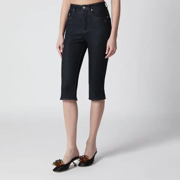 Jacquemus Capri High-waisted Jeans - Blue