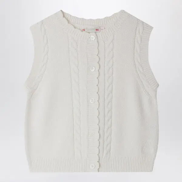 Bonpoint Jobolene Vest - White