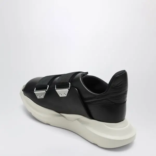 Rick Owens Temple Burrito Geth Leather Sneakers - Black