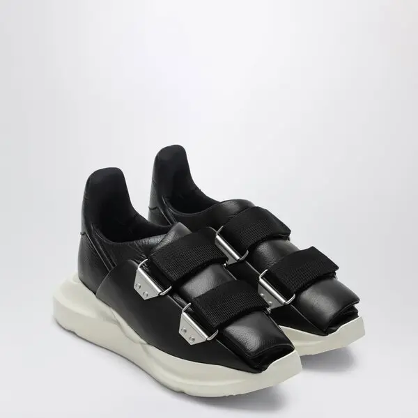Rick Owens Temple Burrito Geth Leather Sneakers