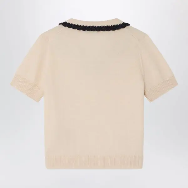 Bonpoint Wool And Cotton Blend Sweater
