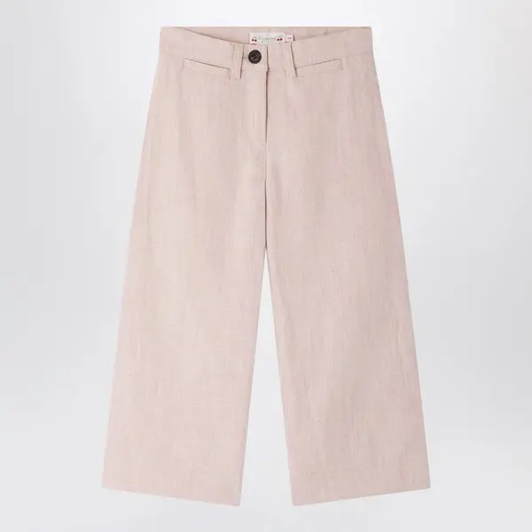 Bonpoint Gersande Wide Leg Trousers - Pink