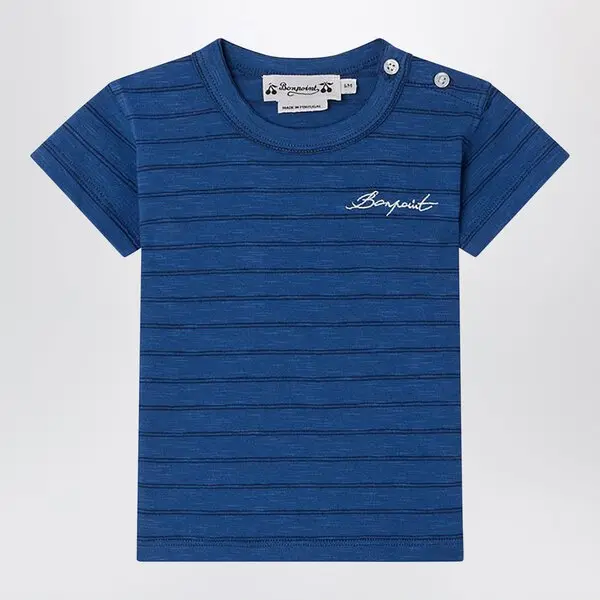 Bonpoint Tom Striped T-shirt - Blue