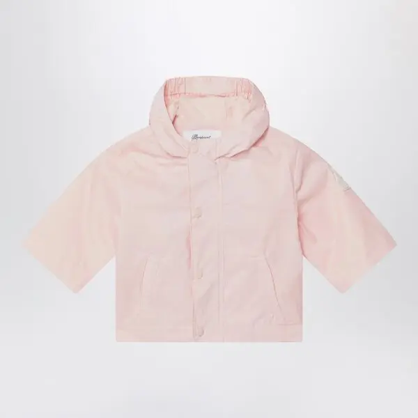 Bonpoint Hooded Nylon Jacket - Pink