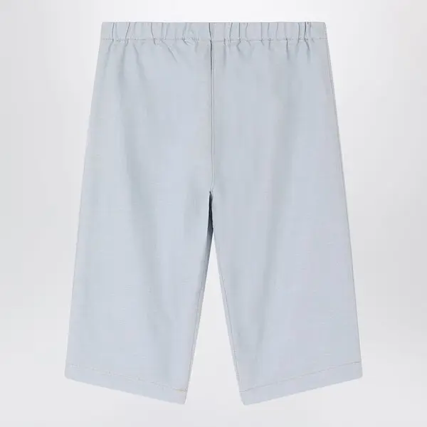 Bonpoint Bandy Chambray Trousers - Light Blue