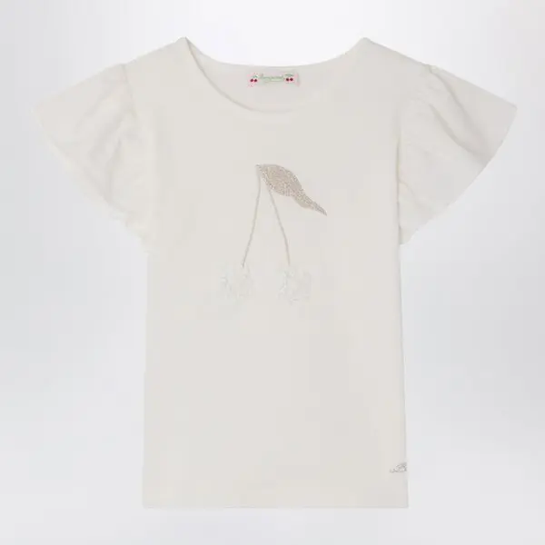 Bonpoint Emila Cotton T-shirt - White