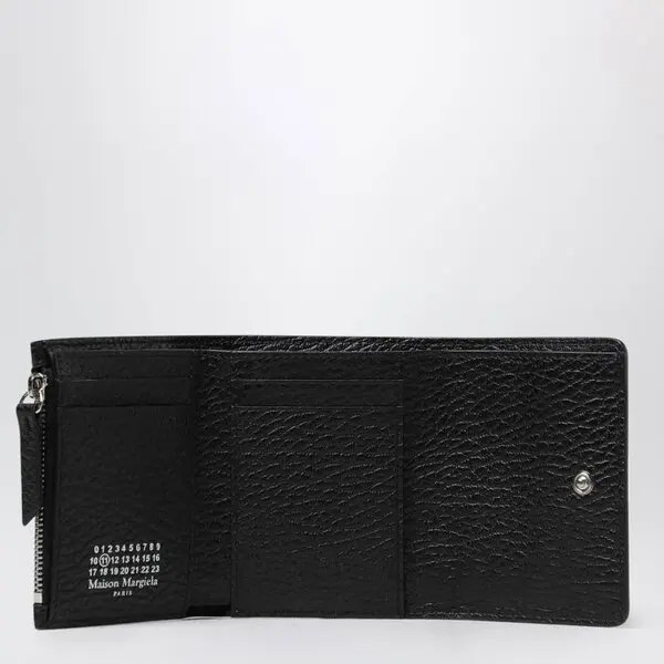 MAISON MARGIELA Four Stitches Trifold Wallet - Black