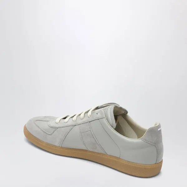 MAISON MARGIELA Replica Leather Sneakers - Grey