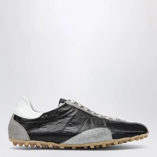 MAISON MARGIELA Sprinters Sneakers In Leather And Vintage Suede - Black