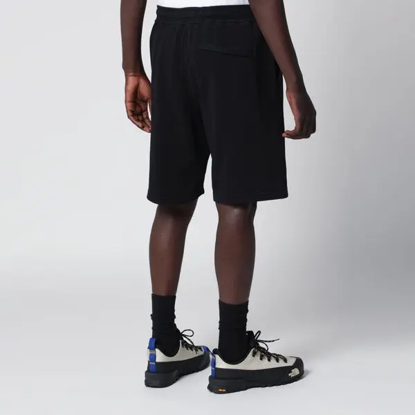 Stone Island Organic Cotton Fleece Jogger Shorts