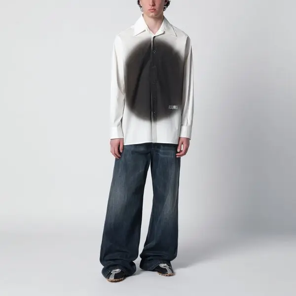 MAISON MARGIELA Wide Leg Denim Jeans