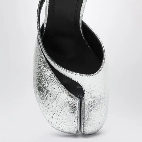 MAISON MARGIELA Tabi Heeled Sandals - Metal