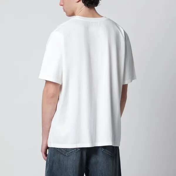 MAISON MARGIELA T-shirt With Logo Print - White