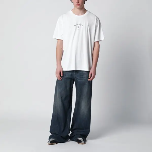 MAISON MARGIELA T-shirt With Logo Print - White