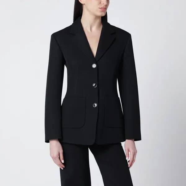 Loewe Wool Twill Single-breasted Jacket