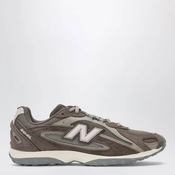 NEW BALANCE Suede And Mesh Sneakers - Grey