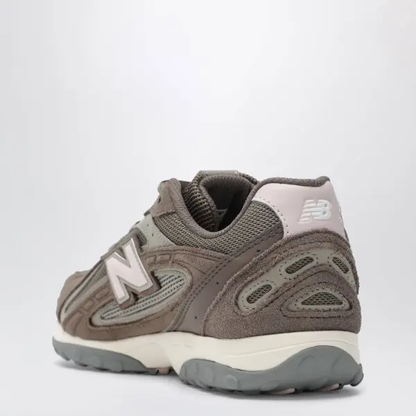 NEW BALANCE Suede And Mesh Sneakers - Grey